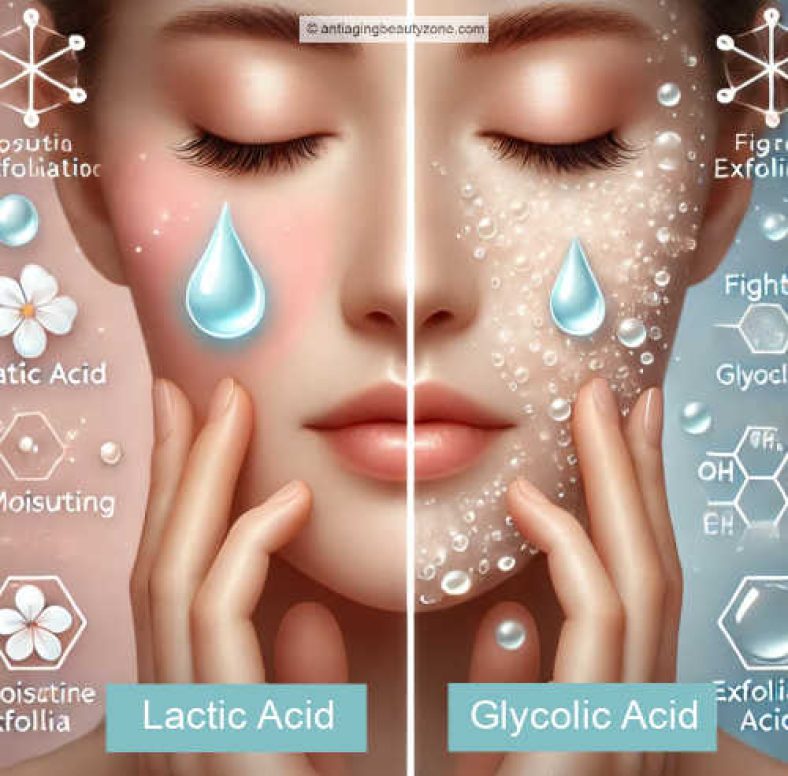 Glycolic Acid vs Lactic Acid: Differences, Benefits & Uses ...